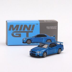 MINI GT Nissan Skyline GT-R (R34) V-Spec II - MINIATURE TOY SHOP