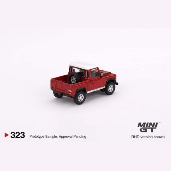 (Pre-Order) Land Rover Defender 90 Pickup Masai Red By MINI GT ...