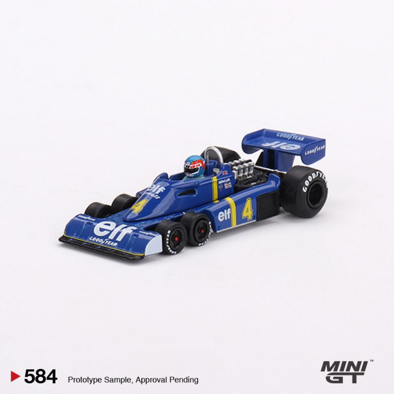 Tyrrell P34 #4 Patrick Depailler 1976 Swedish GP 2nd Place By MINI GT ...