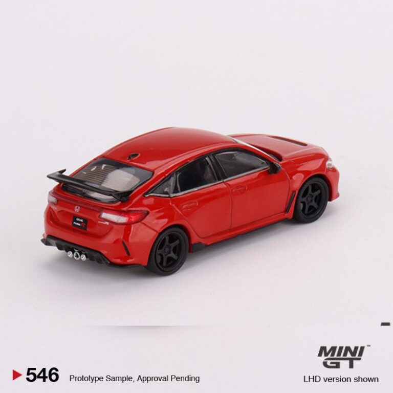 Honda Civic Type R Rallye Red 2023 With Advan GT Wheel By MINI GT ...
