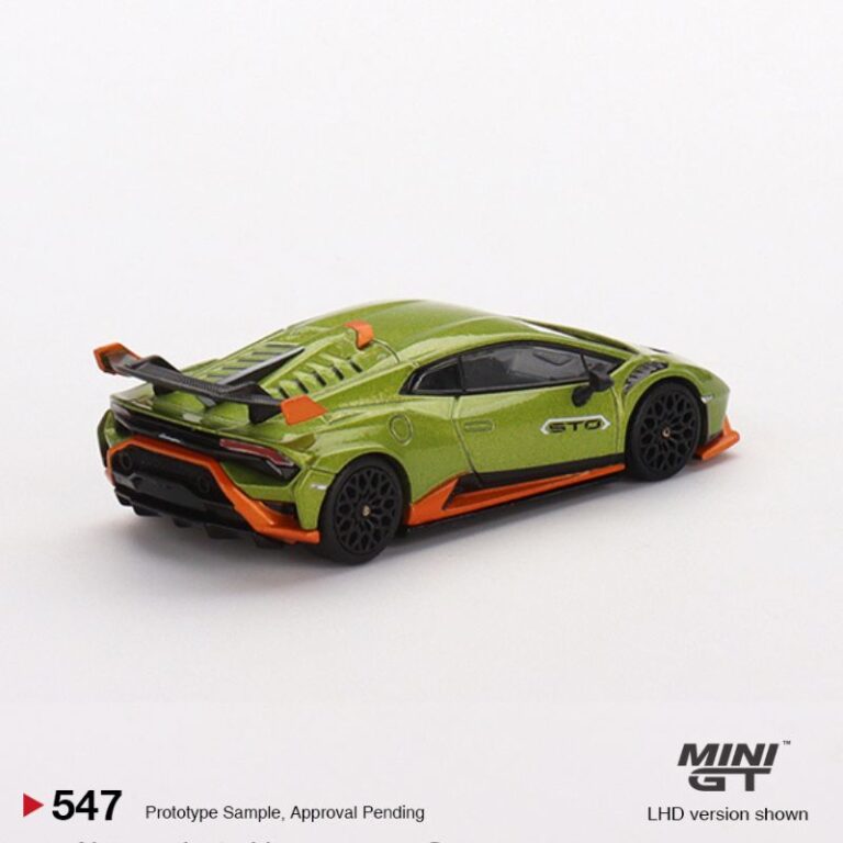 Lamborghini Huracan STO Verde Citrea By MINI GT - MINIATURE TOY SHOP