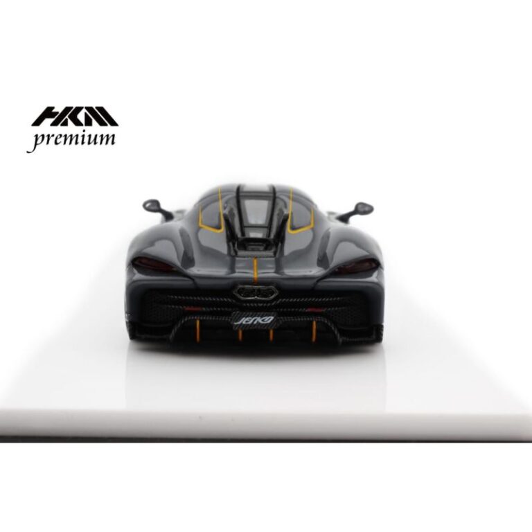 HKM Koenigsegg Jesko Absolut Dark Grey - MINIATURE TOY SHOP