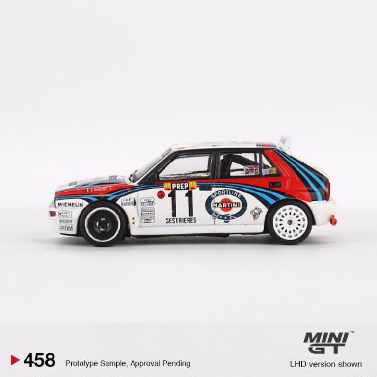 MINI GT Lancia Delta HF Integrale Evoluzione 1992 Rally MonteCarlo #11 ...