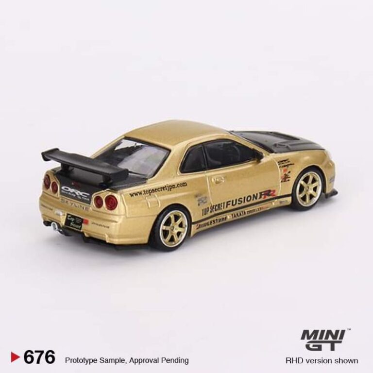(Pre-Order) MINI GT Nissan Skyline GT-R (R34) Top Secret Top Secret ...