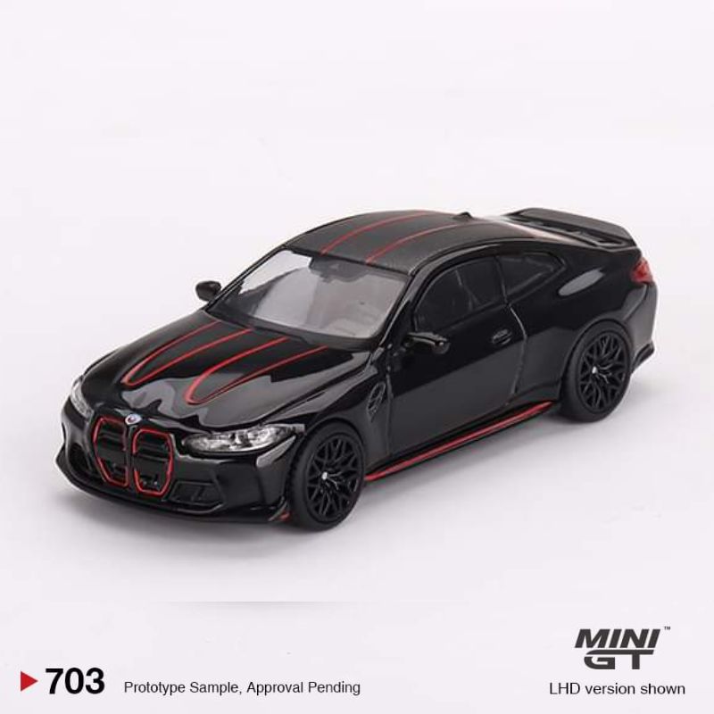(Pre-Order) MINI GT BMW M4 CSL Black Sapphire - MINIATURE TOY SHOP