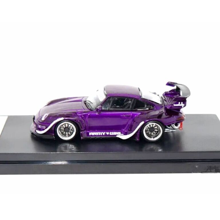 Street Weapon RWB 993 Army Girl in Electric Purple Low Spoiler ...