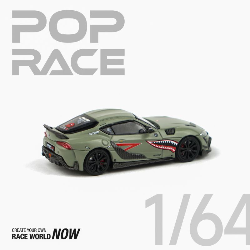 PopRace Supra Darwin Pro 66G NWB Green - MINIATURE TOY SHOP