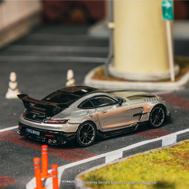 (Pre-Order) MINI GT Mercedes-Benz AMG GT Black Series Silver Metallic ...