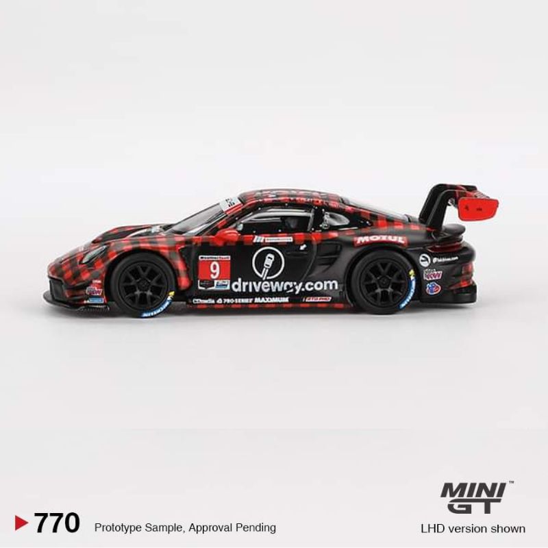 MINI GT Porsche 911 GT3 R #9 GTD PRO Pfaff Motorsports IMSA 2023 ...