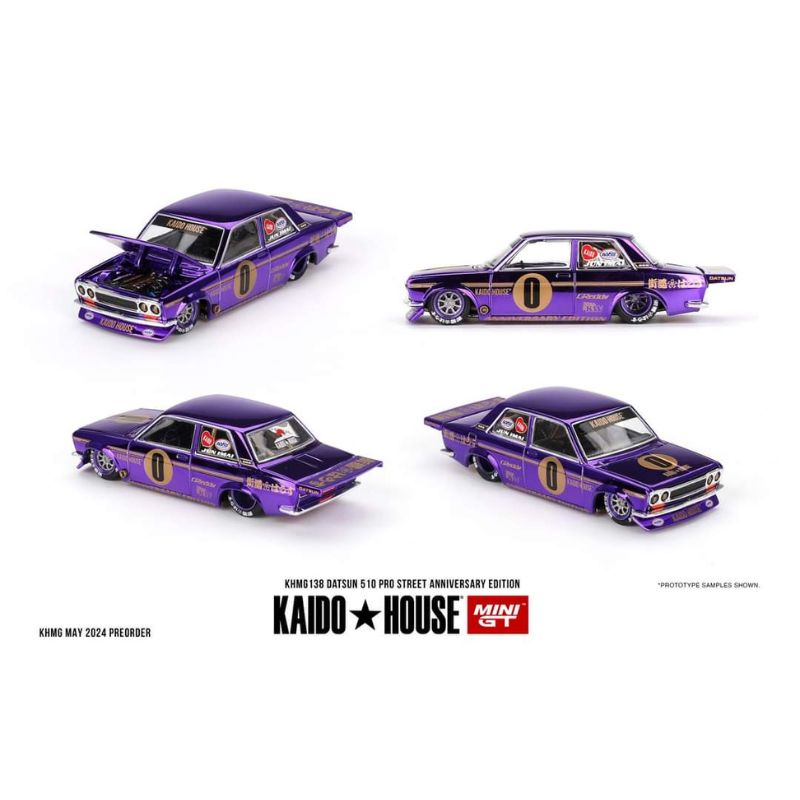 (Pre-Order) MINI GT Kaido House Datsun 510 Pro Street Anniversary ...