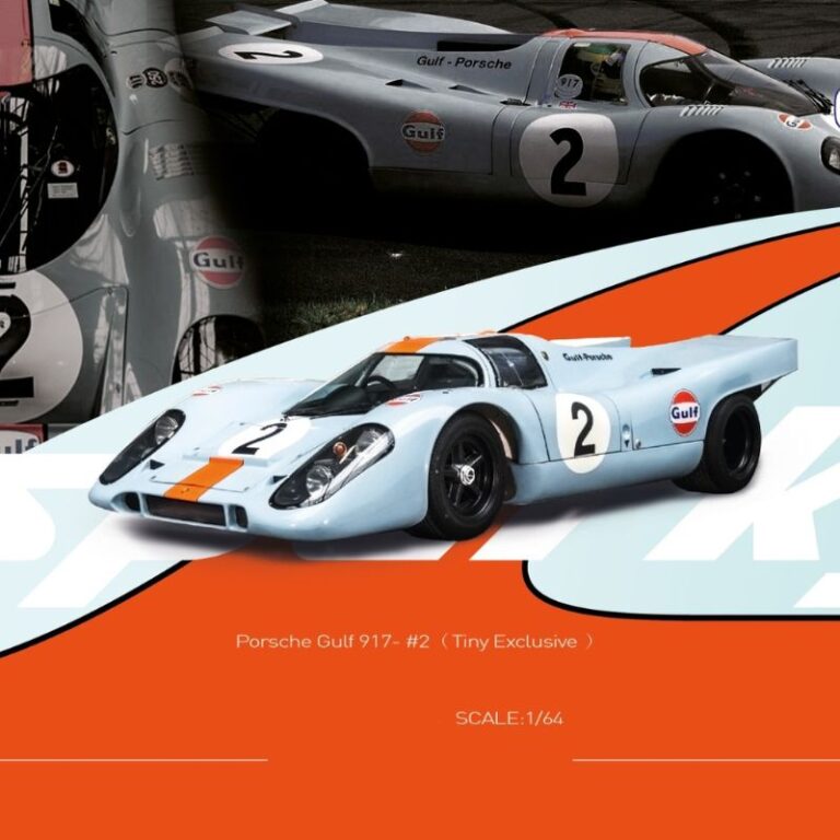 Sparky Gulf Porsche 917 #2 - MINIATURE TOY SHOP