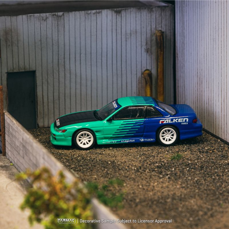 Tarmac Works VERTEX Nissan Silvia (S13) Falken - MINIATURE TOY SHOP