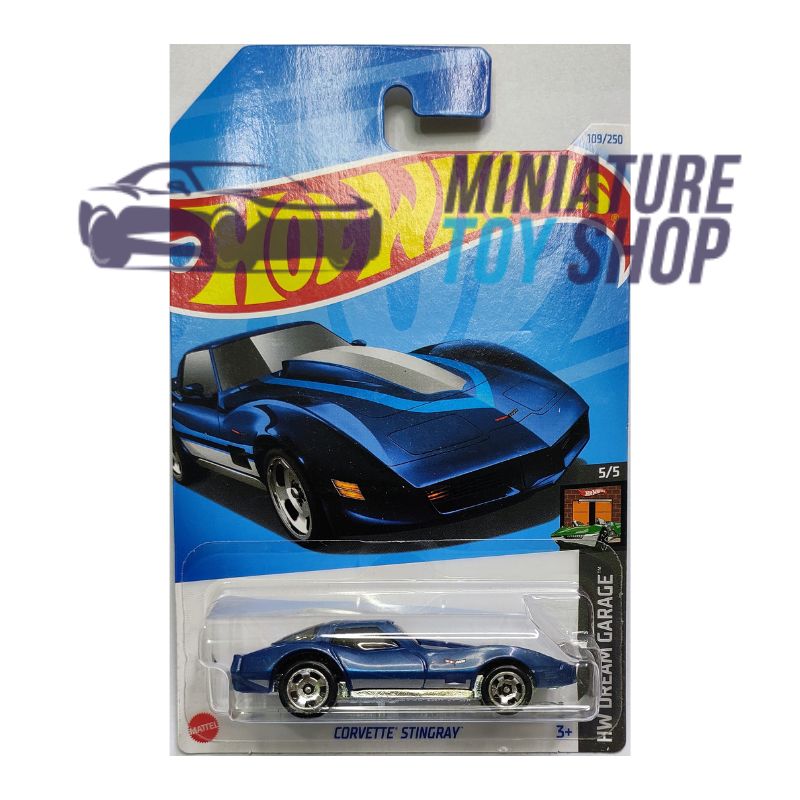 Hot Wheels 2024 Mainline Corvette Stingray Violet - MINIATURE TOY SHOP