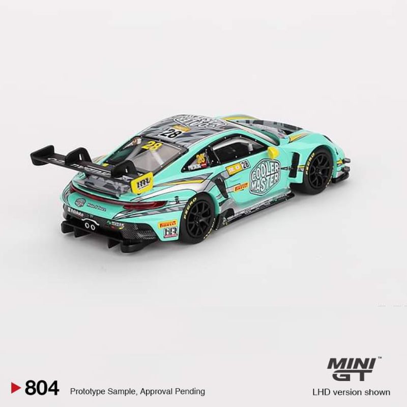 MINI GT Porsche 911 GT3 R #28 HubAuto Racing 2023 FIA GT World Cup 70th ...