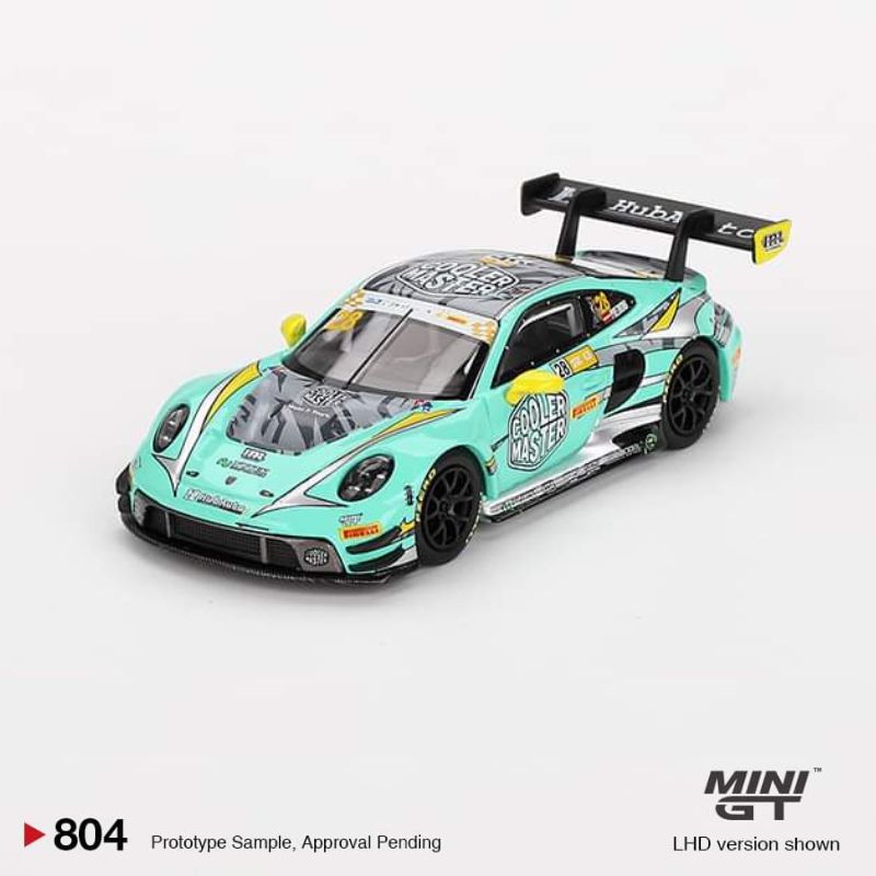 MINI GT Porsche 911 GT3 R #28 HubAuto Racing 2023 FIA GT World Cup 70th ...