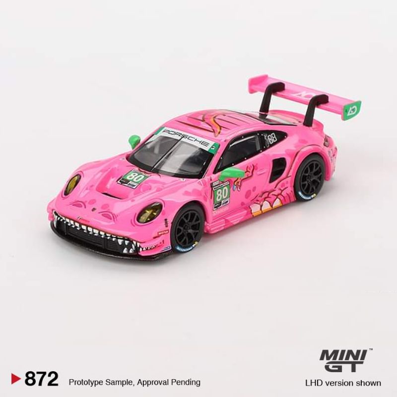 (Pre-Order) MINI GT Porsche 911 GT3 R #80 AO Racing 2023 IMSA Virginia ...