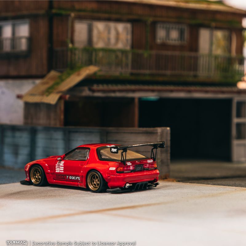 Tarmac Works Pandem Mazda RX-7 FC3S Red - MINIATURE TOY SHOP
