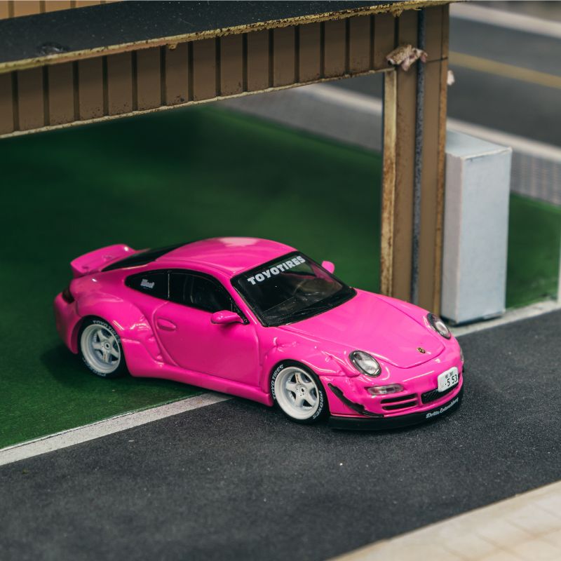 (Pre-Order) Tarmac Works RWB 997 Pink (ETA - Oct2024) - MINIATURE TOY SHOP