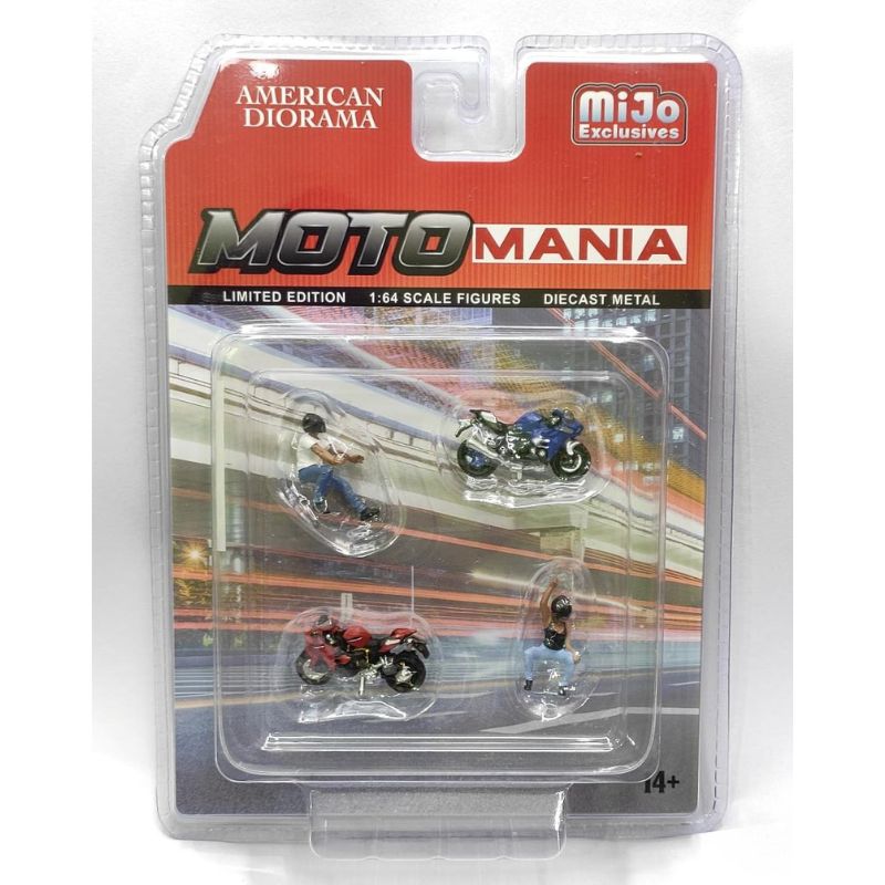 American Diorama Moto Mania Figures - MINIATURE TOY SHOP