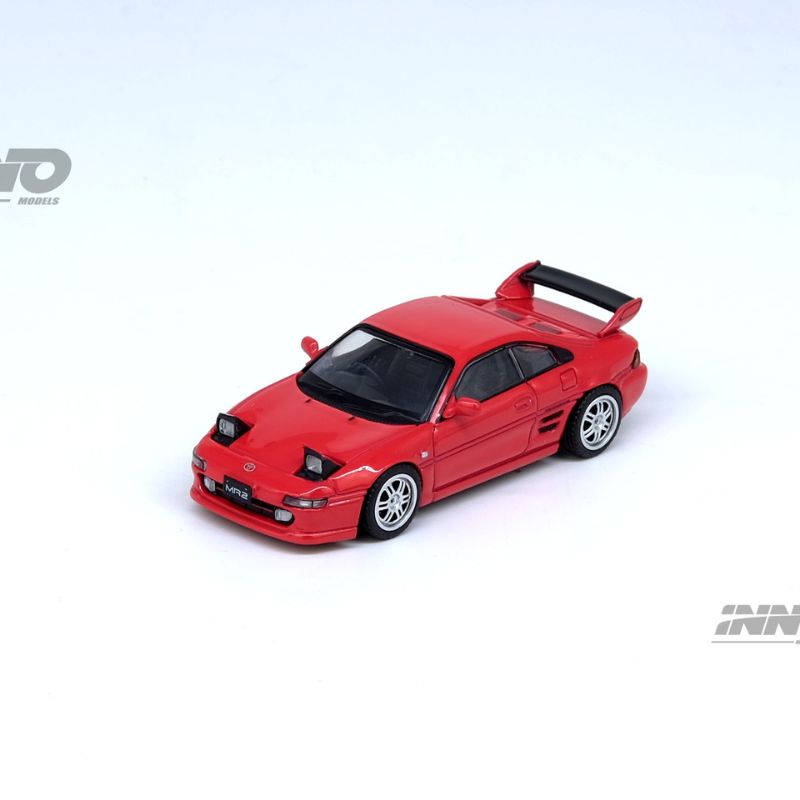 INNO64 Models Toyota MR2 (SW20) Red - MINIATURE TOY SHOP