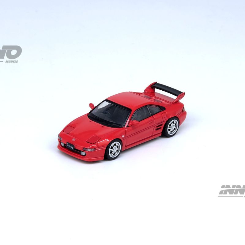 INNO64 Models Toyota MR2 (SW20) Red - MINIATURE TOY SHOP