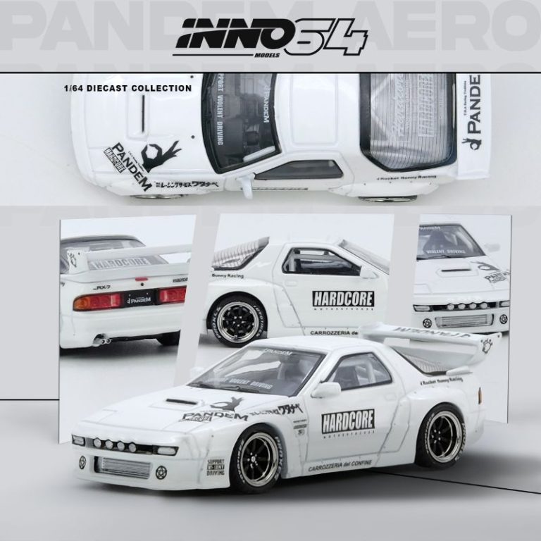 (Pre-Order) INNO64 Models Mazda RX7 (FC3S) PANDEM AERO Widebody Kit ...