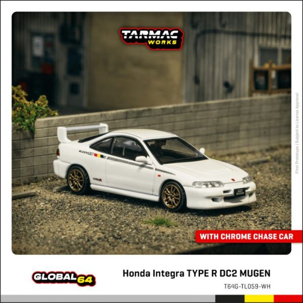 Tarmac Works Honda Integra TYPE R DC2 MUGEN Championship White ...