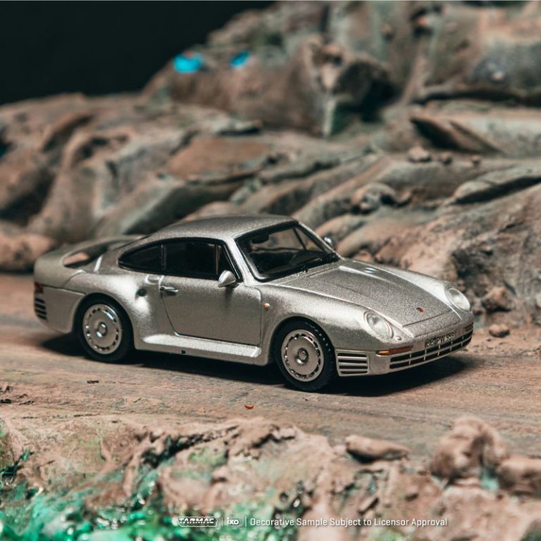 (Pre-Order) Tarmac Works Porsche 959 Silver (ETA- Aug2026) - MINIATURE ...